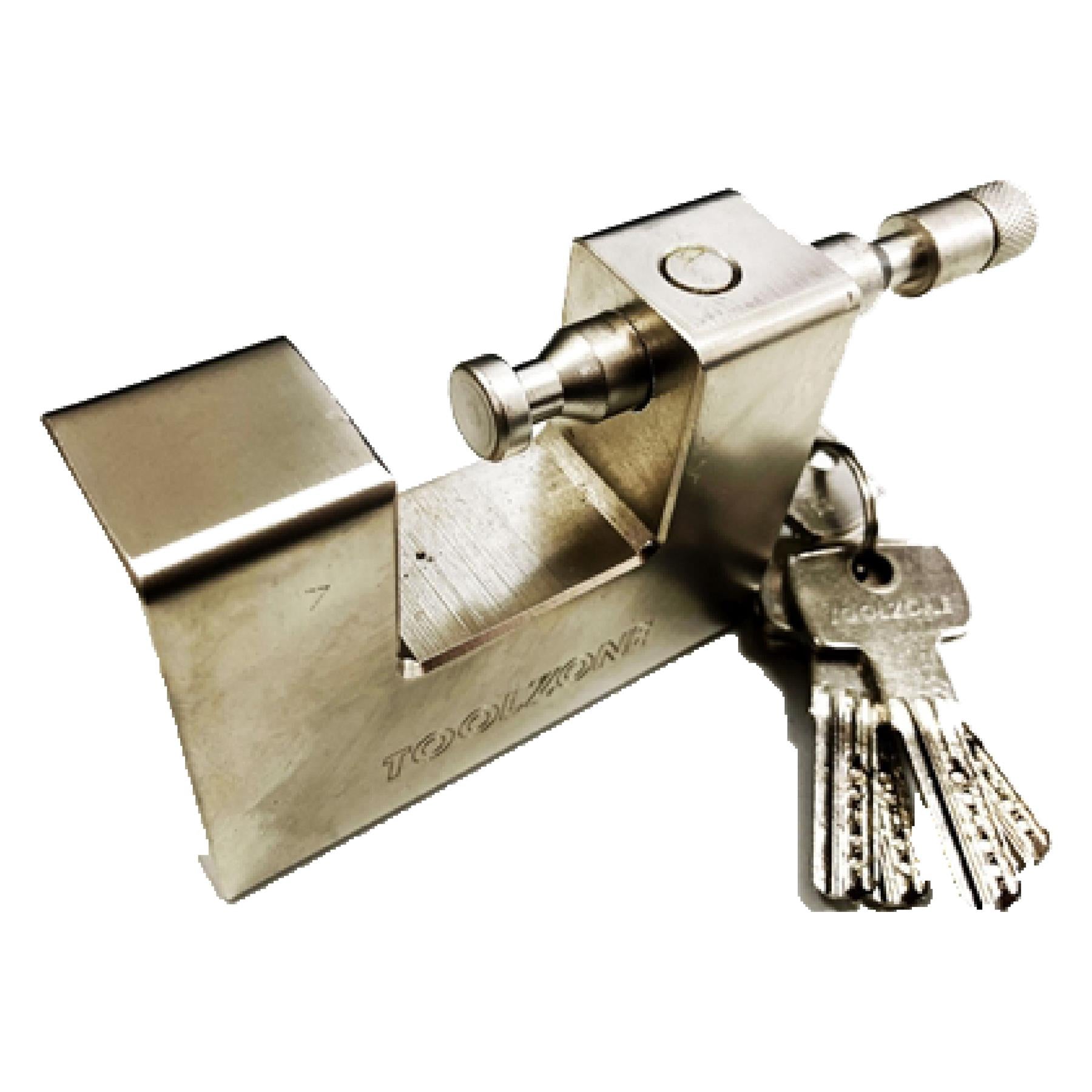 95Mm Heavy Duty Padlock & 5 Keys Armoured Steel Shutter Warehouse Cont ...