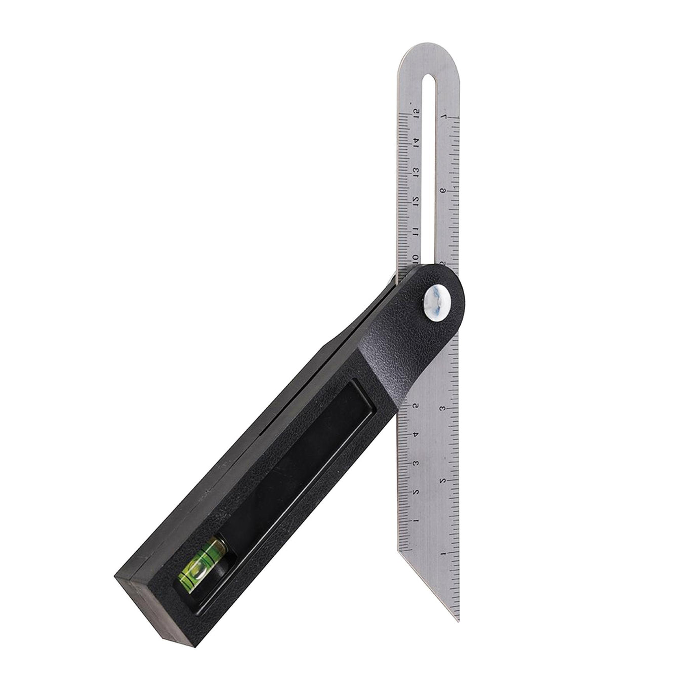 ADJUSTABLE BEVEL LEVEL SLIDING CARPENTERS GAUGE ANGLE FINDER WOOD MARK ...