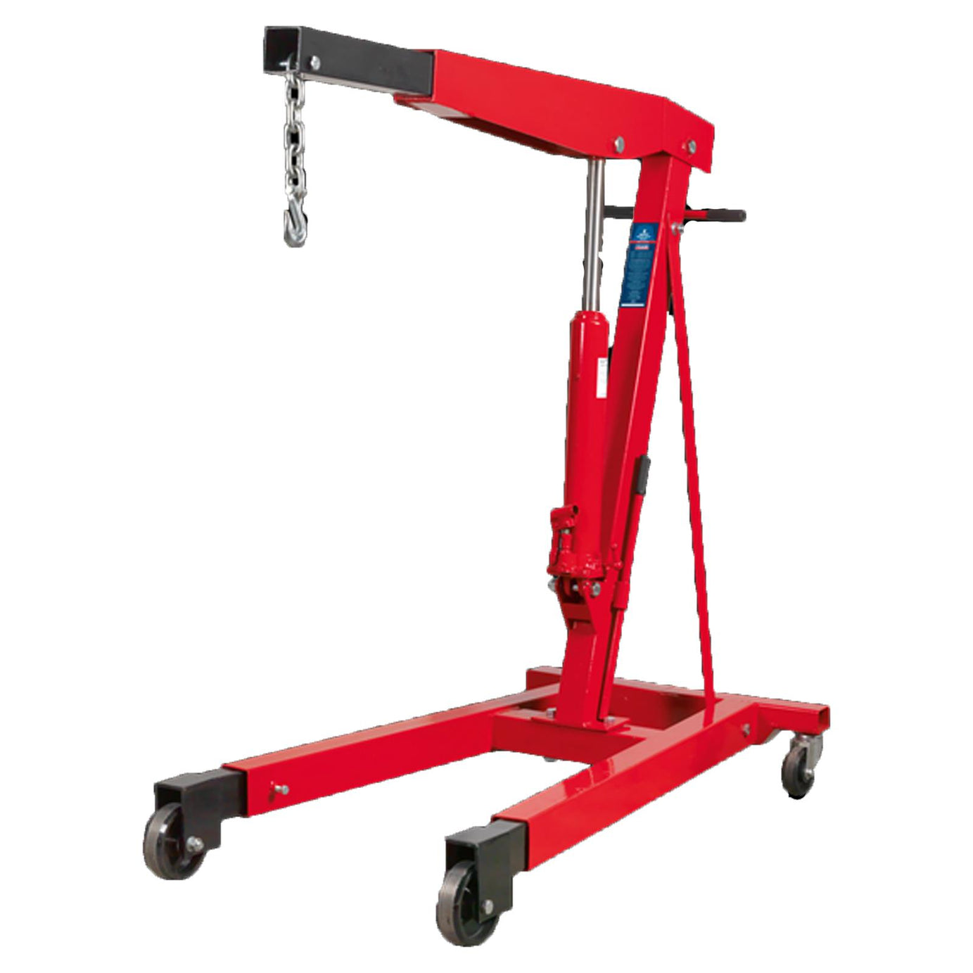 Sealey Tools PH30 3 Tonne 3T Fixed Frame Hydraulic Engine Crane Hoist ...