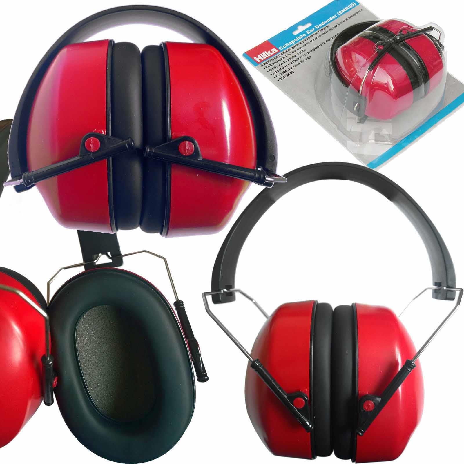 Folding Ear Defenders (SNR24) Protectors Hearing Safety - Skill DIY