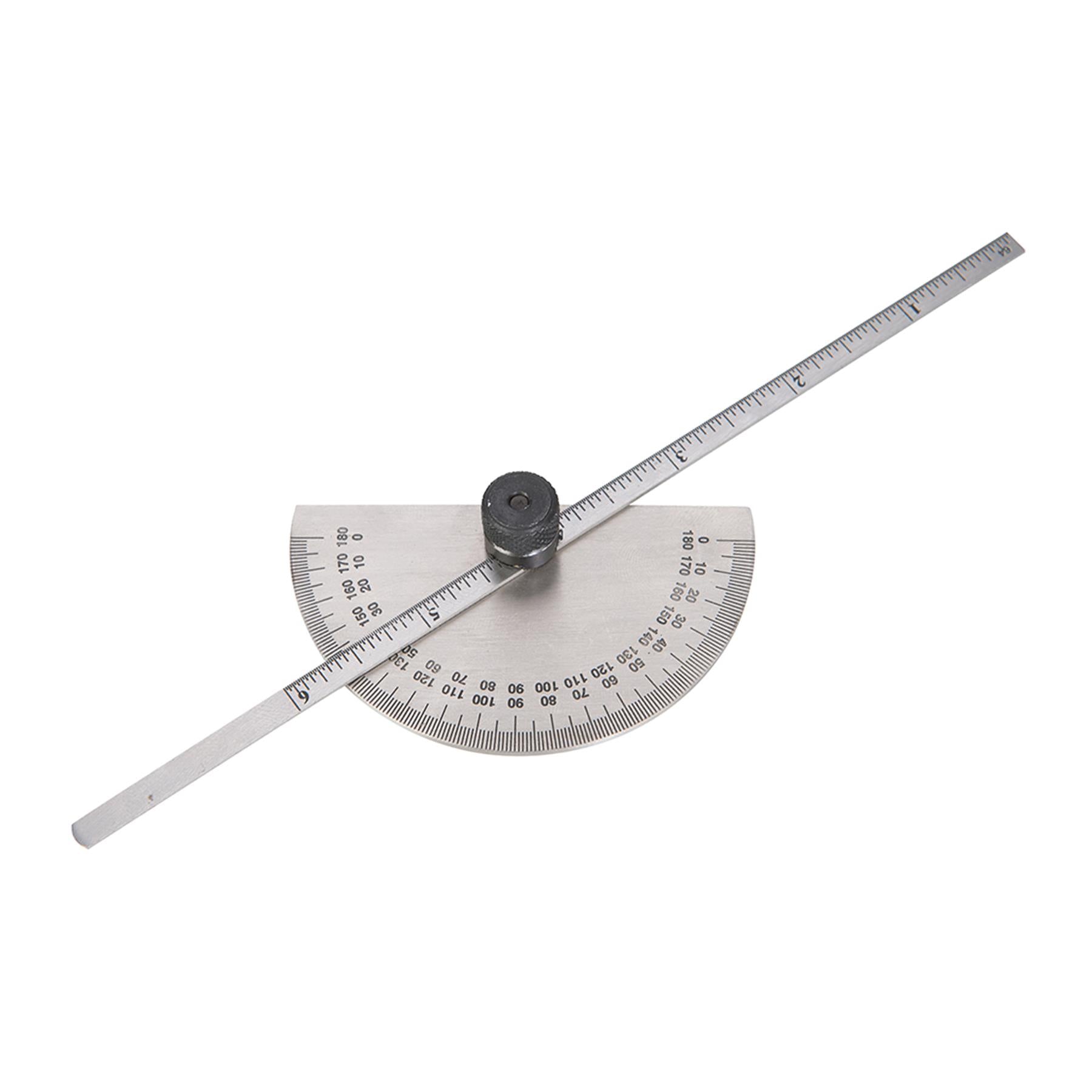 Protractor With Depth Gauge Scale 150mm Suitable For Angle Measurement ...