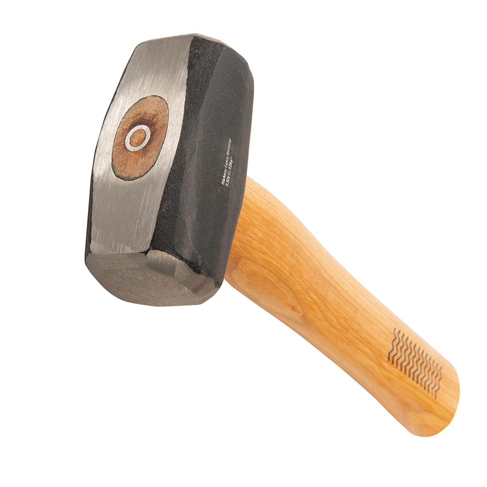 Hickory Lump Hammer 2.5Lb (1.13Kg) Steel Head Heavy Duty Demoliton Bui ...