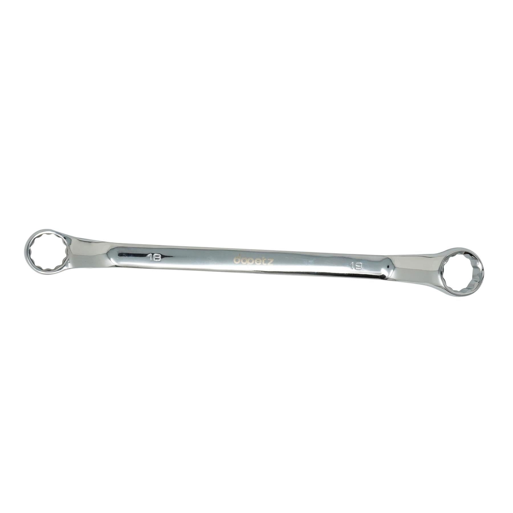 18MM - 19MM DEEP OFFSET BI-HEX SWAN NECK RING SPANNER Wrench metric ...