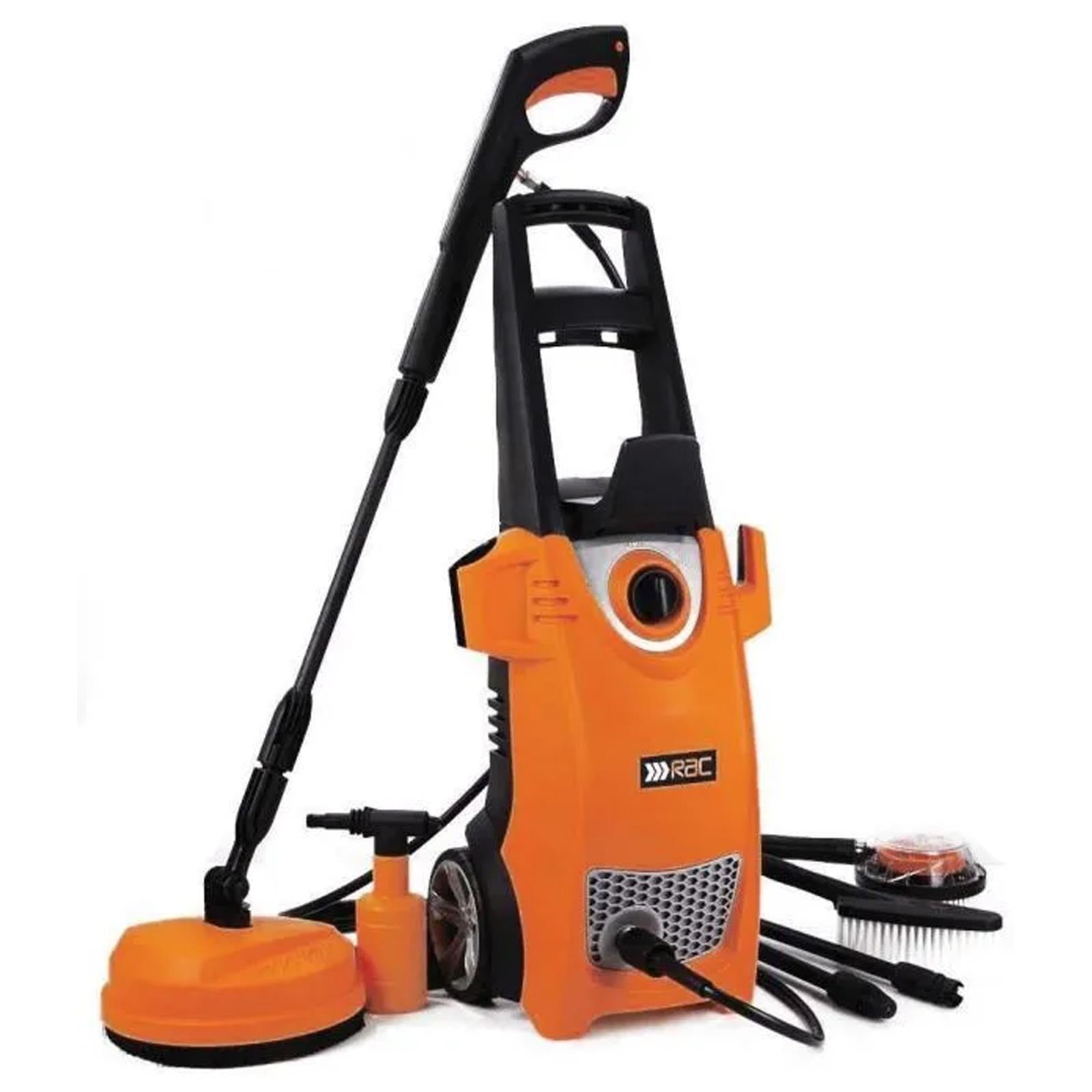 Heavy Duty Rac 2000W 150 Bar Pressure Washer Jet Wash Car & Home Patio - Skill DIY